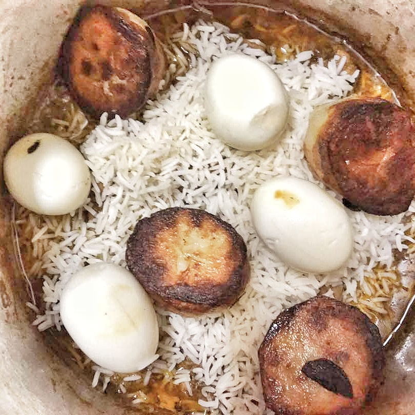 Biryani is Love is Biryani - Orange Wayfarer