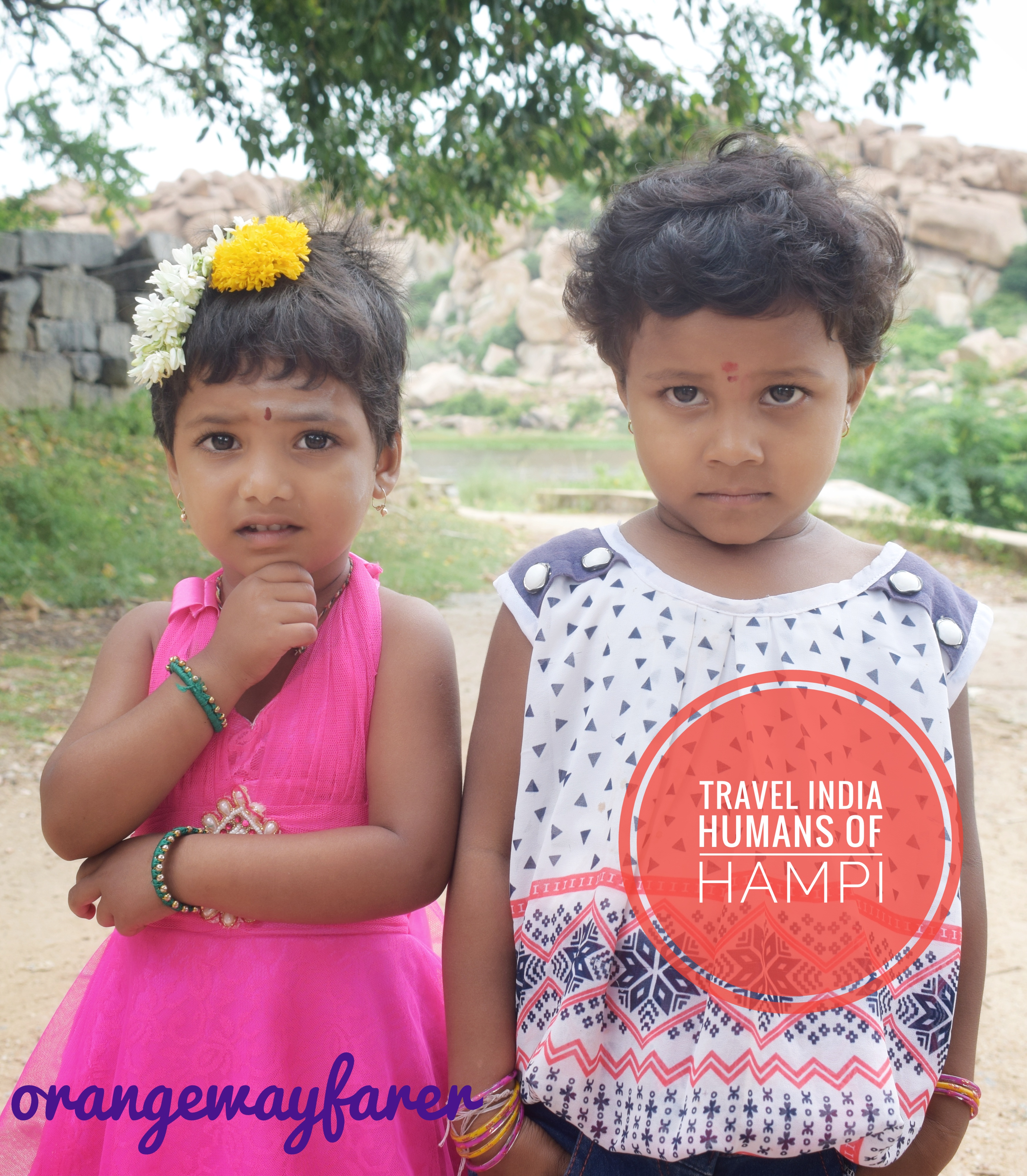 People of Hampi – Orange Wayfarer