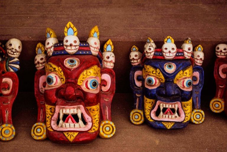 Traditional Masks of Nepal: Tracing back the Origin – Orange Wayfarer