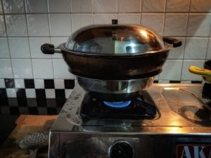 Posto Sorshe Lau Shak Bhape (Bottle Gourd Leaves Steamed with Poppy ...