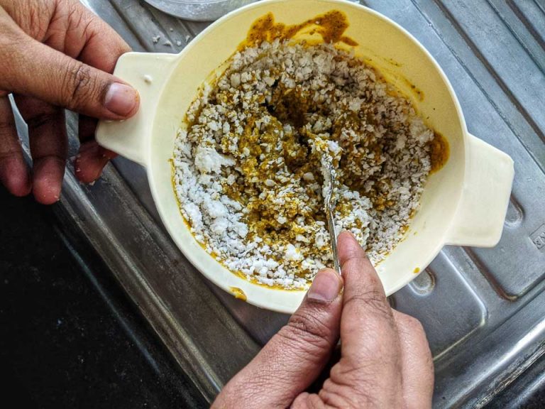 A Classical Steamed Prawn and Coconut Steamed Recipe: NARKEL Chingri ...